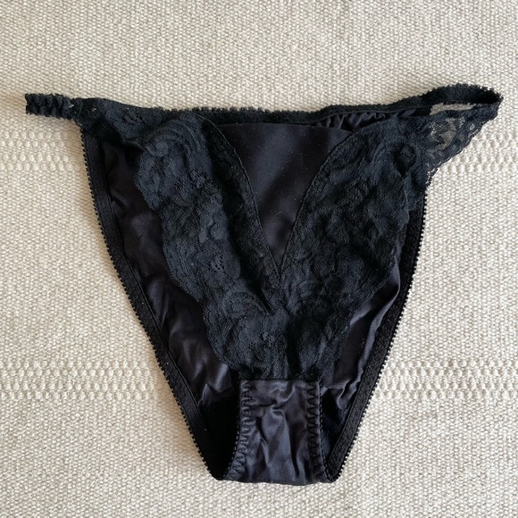 Dior | Intimates & Sleepwear | Vintage Christian Dior Shiny Satin Lace ...
